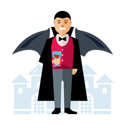 Count dracula Royalty Free Vector Image - VectorStock