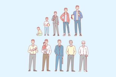 Human Life Stage Vector Images (over 1,200)