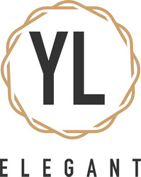 Initial letter yl elegance creative logo Vector Image
