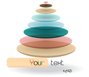 Multicolor abstract logo sphere Royalty Free Vector Image