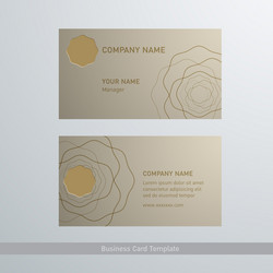 Business cards with a textured background Vector Image