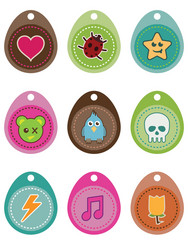 Kids Tags Vector Images (over 8,300)