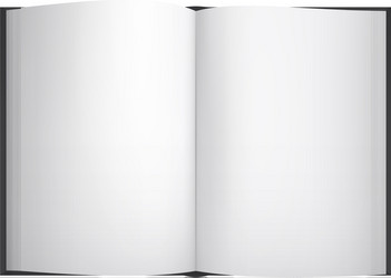 Realistic book mockup with abstract cover design Vector Image