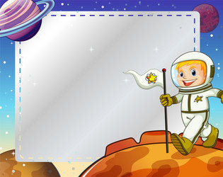 Border Astronaut Space Vector Images (over 280)