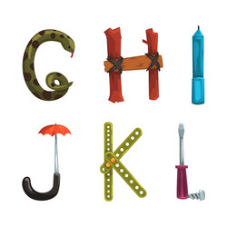 Alphabet Letter Objects Vector Images (over 33,000)
