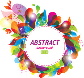 Colorful abstract background Royalty Free Vector Image
