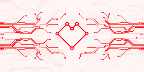 Circuit Board Heart Vector Images (over 540)