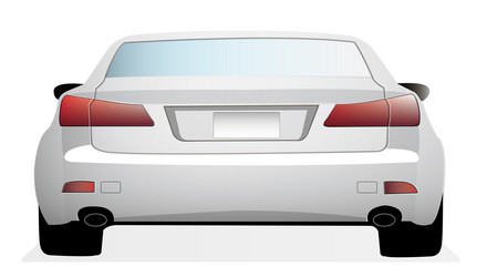 Car Rear View Vector Images (over 6,200)