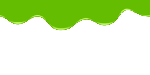 Seamless melted green substance Royalty Free Vector Image