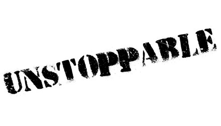 Unstoppable rubber stamp Royalty Free Vector Image