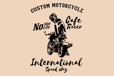 Cafe Racer Silhouette Vector Images (over 150)