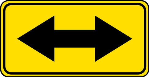 T Intersection Road Sign