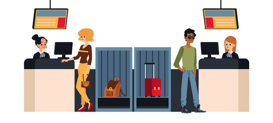 Check in Counter Vector Images (over 5,600)