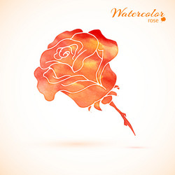 Background of flowers rose Royalty Free Vector Image