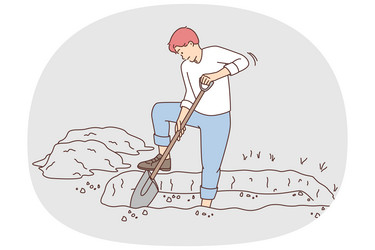 Digging a Grave Vector Images (over 610)