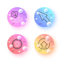 Augmented reality puzzle and 5g upload minimal Vector Image