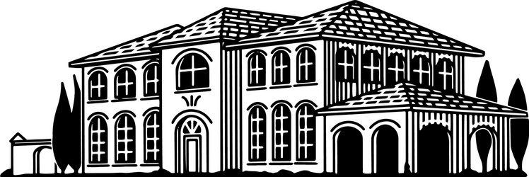 Italian Villa Vector Images (over 130)