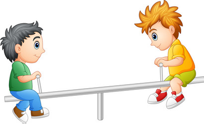 Two boys fighting Royalty Free Vector Image - VectorStock