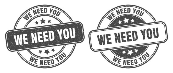 We Need You Vector Images (over 300)