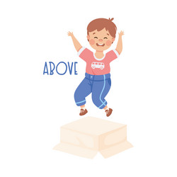 Above Preposition Clipart