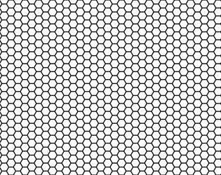Mesh honeycomb lace pattern Royalty Free Vector Image