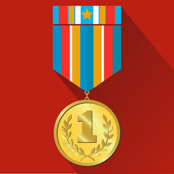 Number One Medal Vector Images (over 4,800)