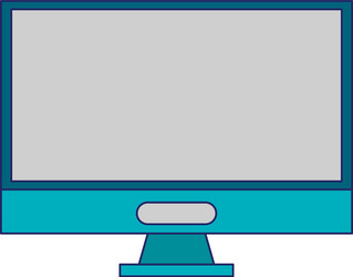 Computer screen Royalty Free Vector Image - VectorStock