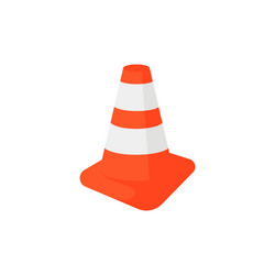 Under construction warning sign Royalty Free Vector Image