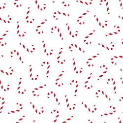 Party candy seamless pattern on white background Vector Image