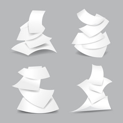 Falling Paper Vector Images (over 44,000)