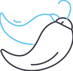 Chilli Outline Vector Images (over 1,500)