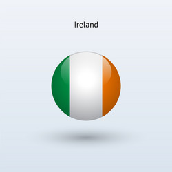 Ireland Flag Round Vector Images (over 800)
