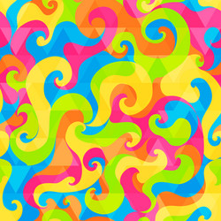 Psychedelic infinity Royalty Free Vector Image