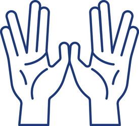 Blessing Hand Logo Vector Images (over 550)