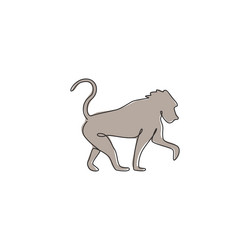 One Line Monkey Vector Images (over 310)
