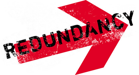 Redundancy rubber stamp Royalty Free Vector Image