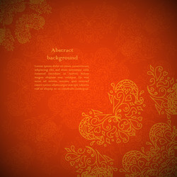 Indian style background Royalty Free Vector Image