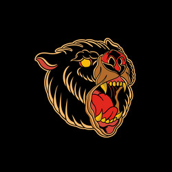 Bear Tattoo Vector Images (over 4,700)