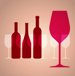 Wine background Royalty Free Vector Image - VectorStock