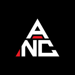 Anc logo letter design Royalty Free Vector Image