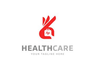 Health Hand Logo Vector Images (over 65,000)