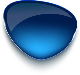 Realistic glass banner for web interface Vector Image