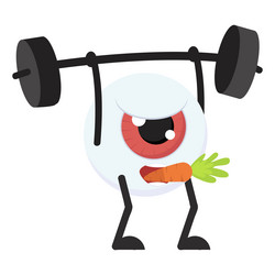 Easy Lightweight Lifting Cartoon