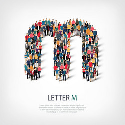 Cute animals cartoon hugging letters Royalty Free Vector