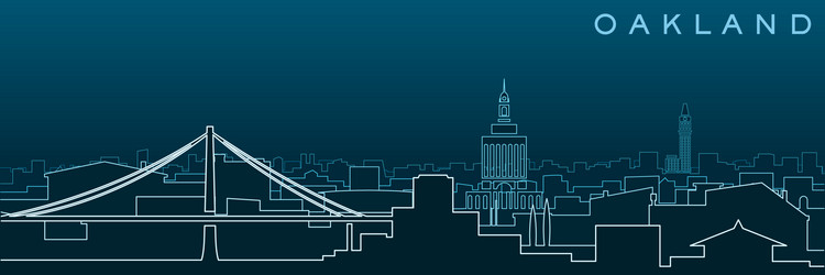 Oakland Vector Images (over 220)