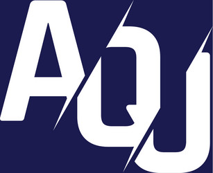 Monogram letters initial logo design azr Vector Image