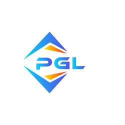 Pgl abstract technology circle setting logo Vector Image