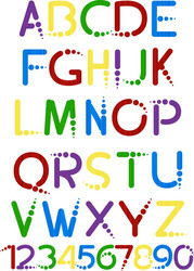 Alphabet Royalty Free Vector Image - VectorStock