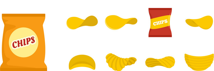 Fries Potato Chips Vector Images (over 7,000)
