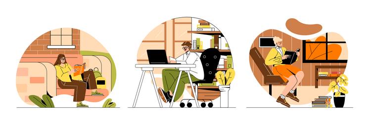 Exam Cartoon Vector Images (over 20,000)